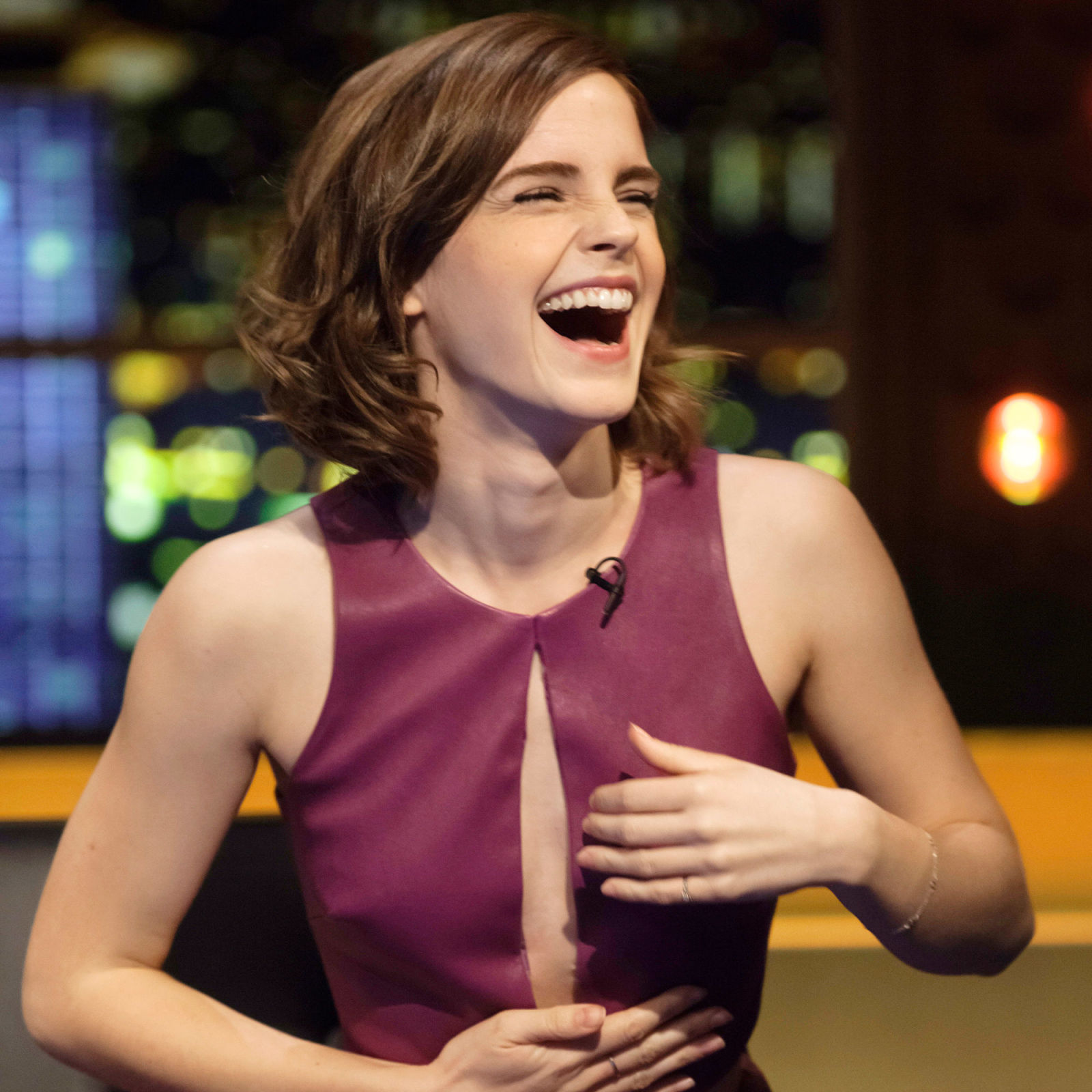 Emma Watson Laughing