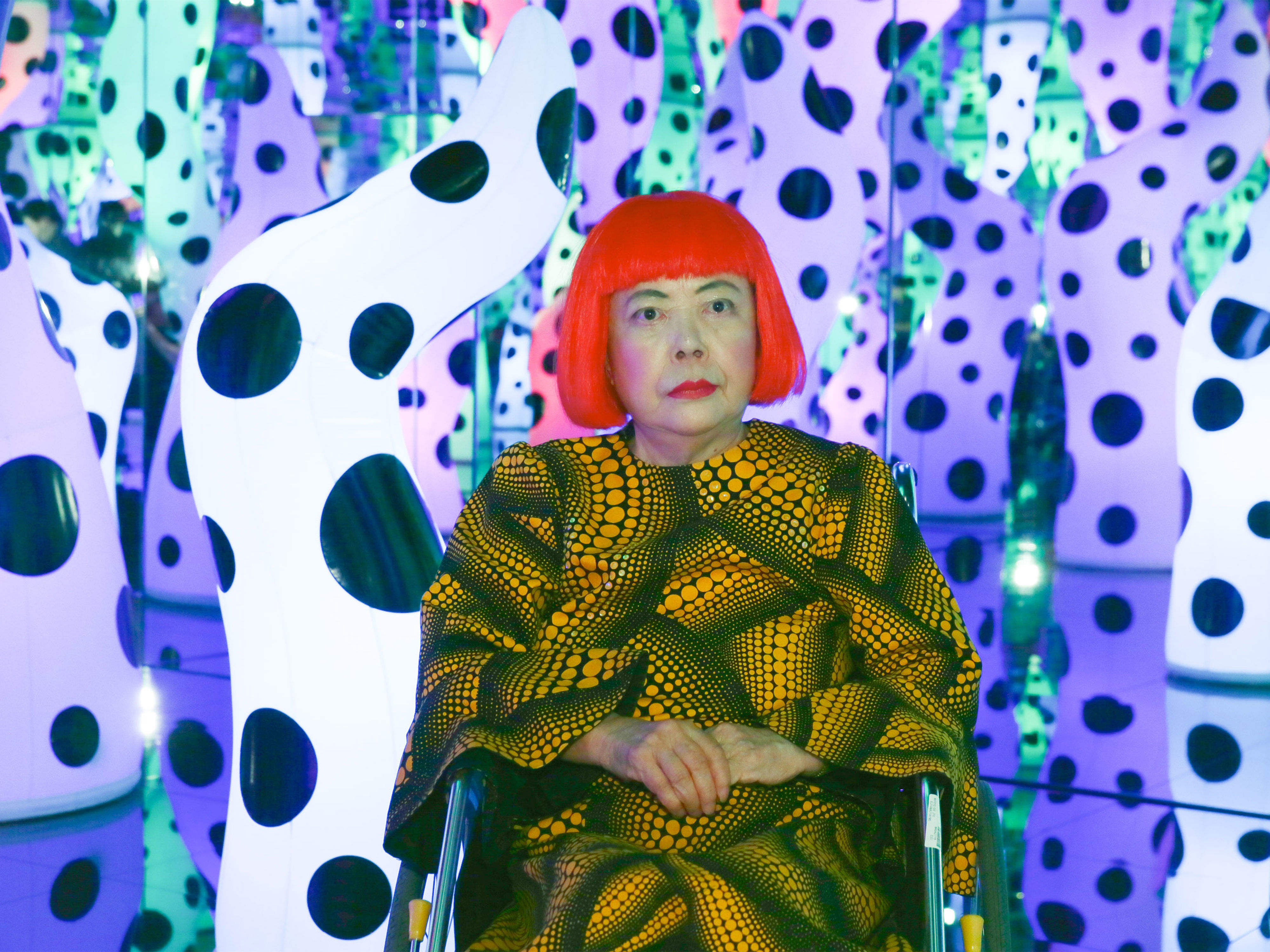Yayoi Kusama Dot Paintings Yayoi Kusama's Return To The Art World